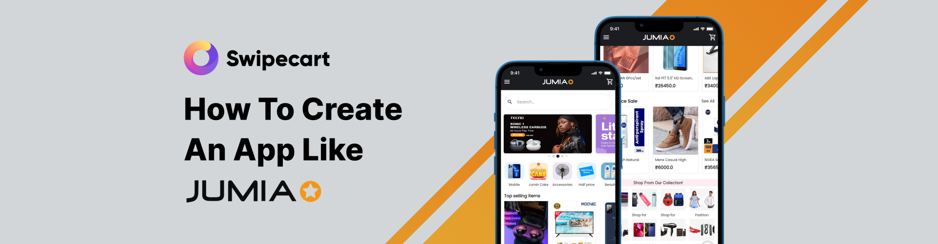 How to create an app like Jumia