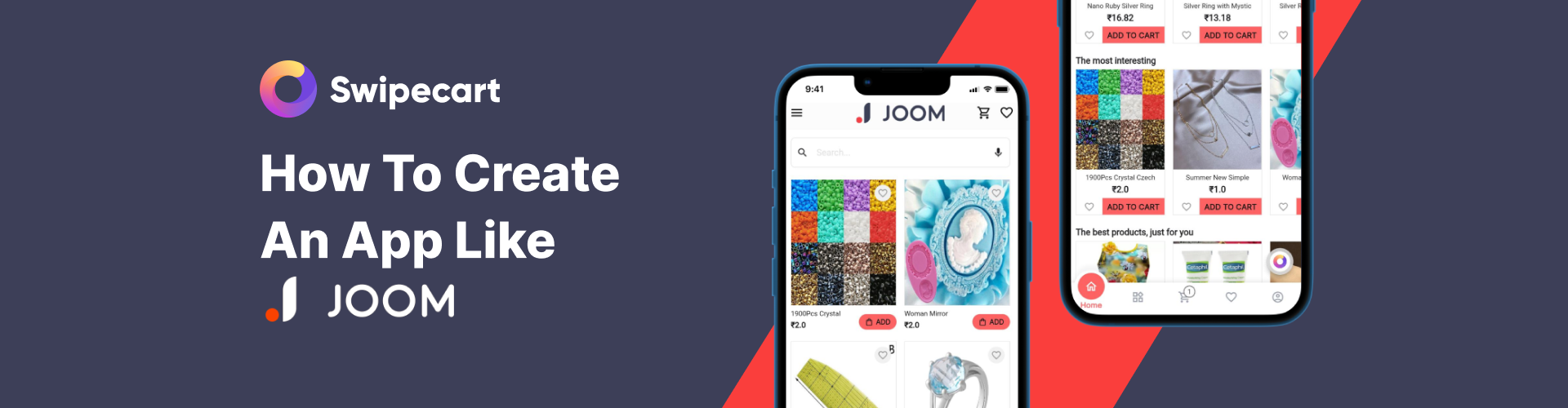 How to create an app like Joom