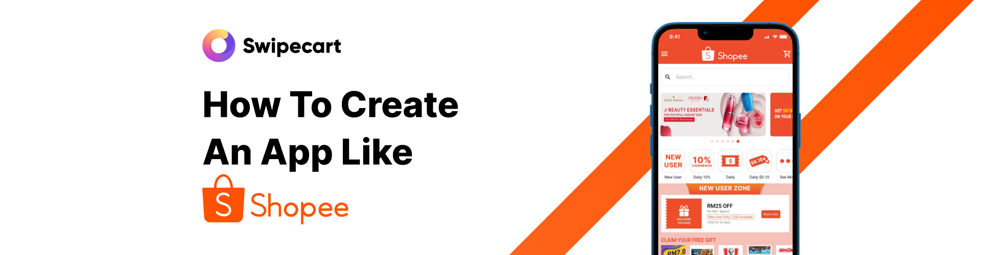 How to create an app like Shopee