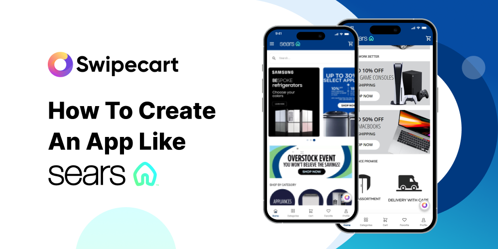 How to create an app like Sears