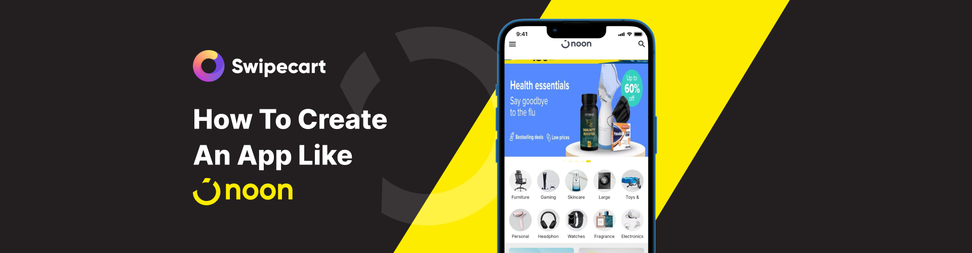 How to create an app like Noon E commerce