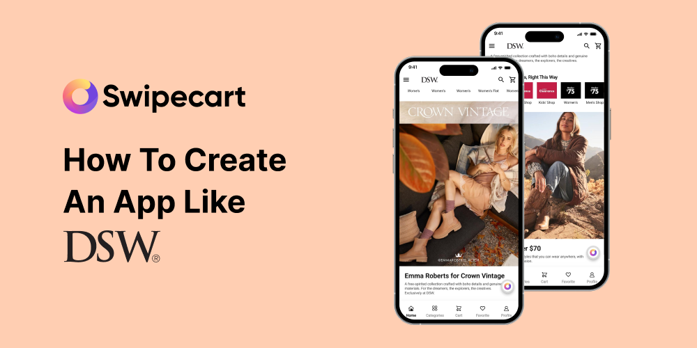 How to create an app like Dsw