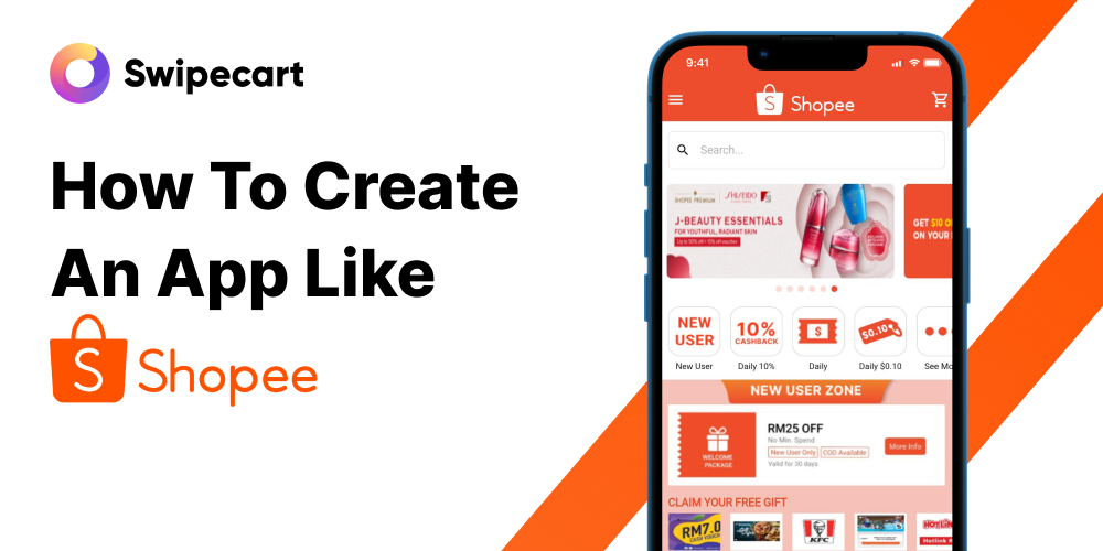 How to create an app like Shopee