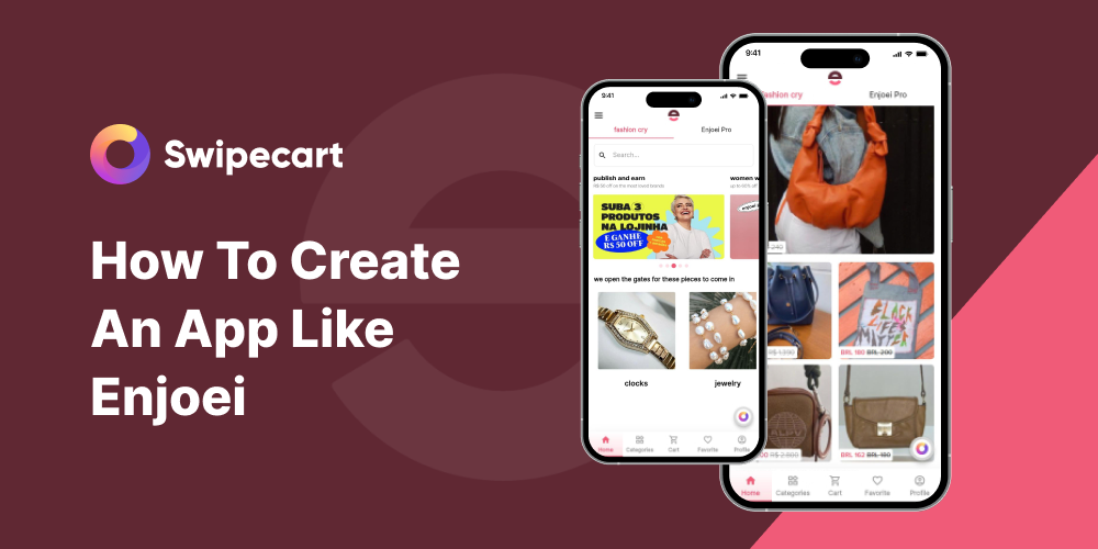 How to create an app like Enjoei