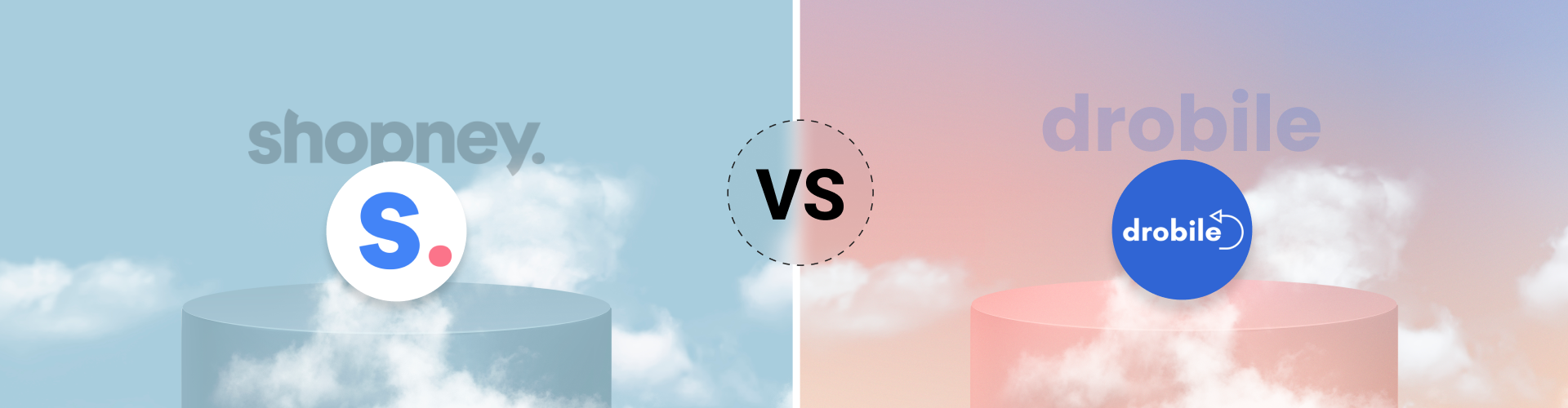Shopney vs Drobile Mobile App Builder Shopney vs Drobile Mobile App Builder