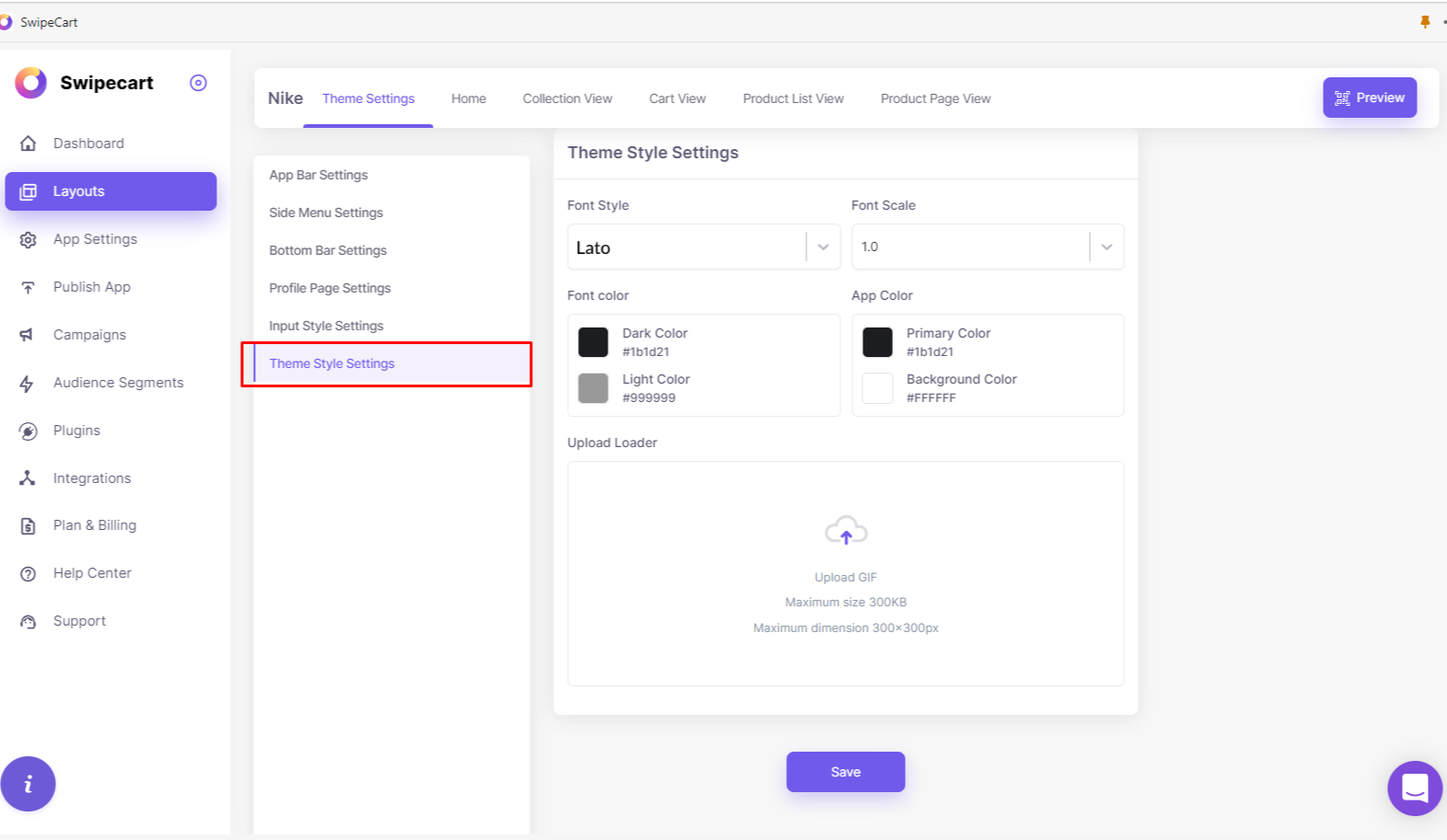 How to create an app like Nike
