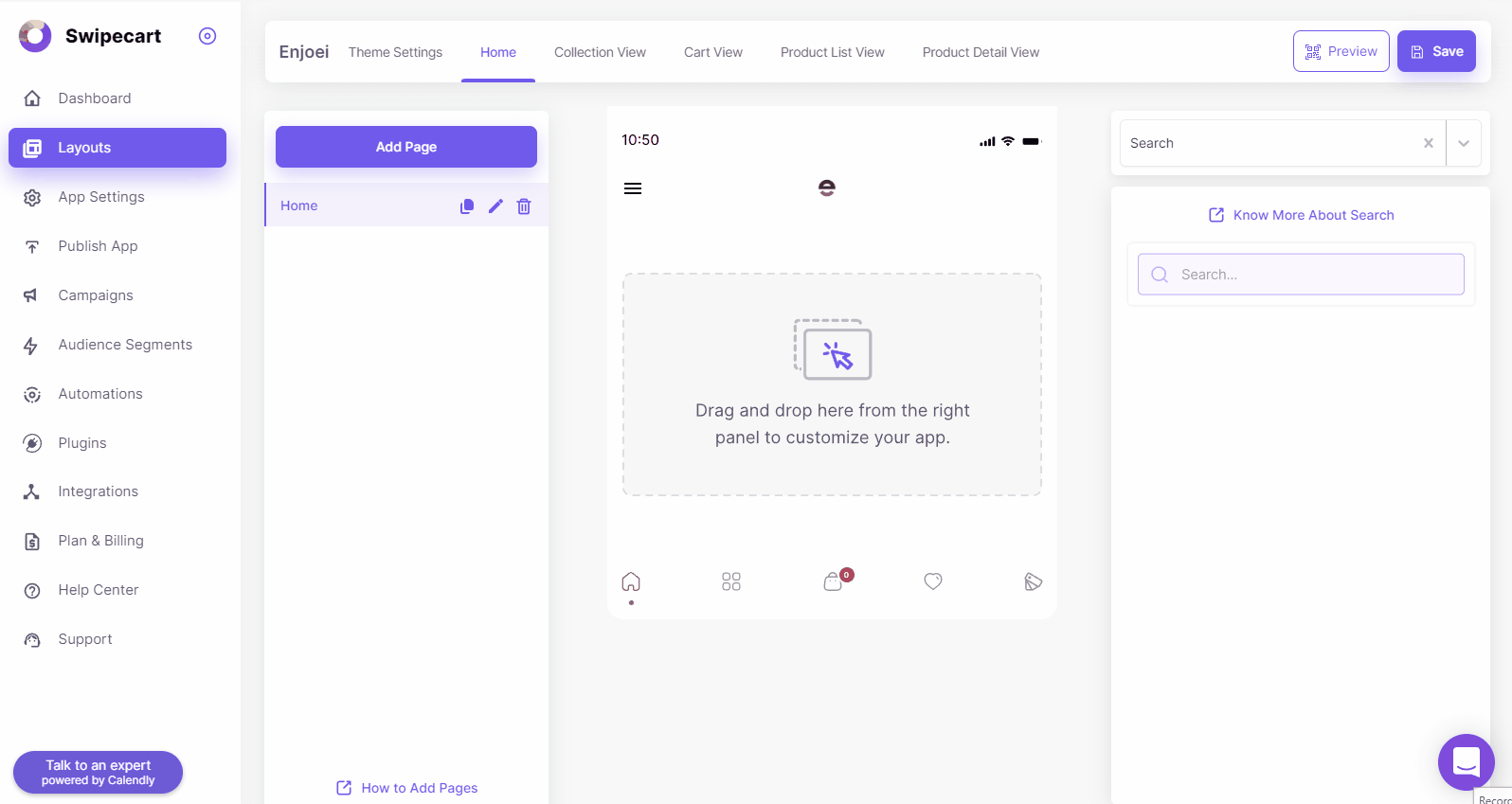 How to create an app like Enjoei