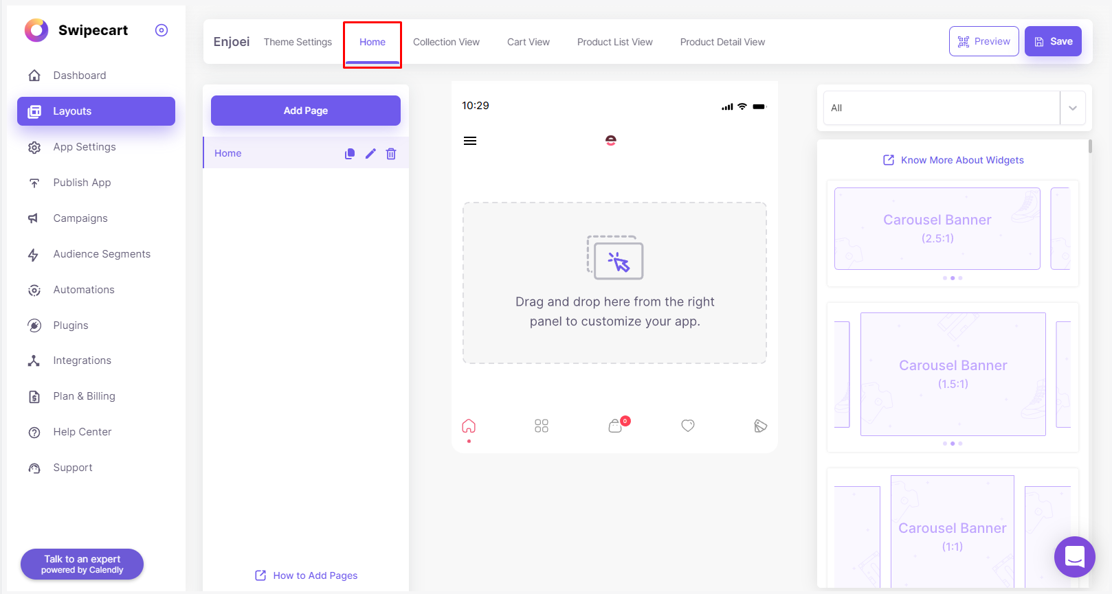How to create an app like Enjoei