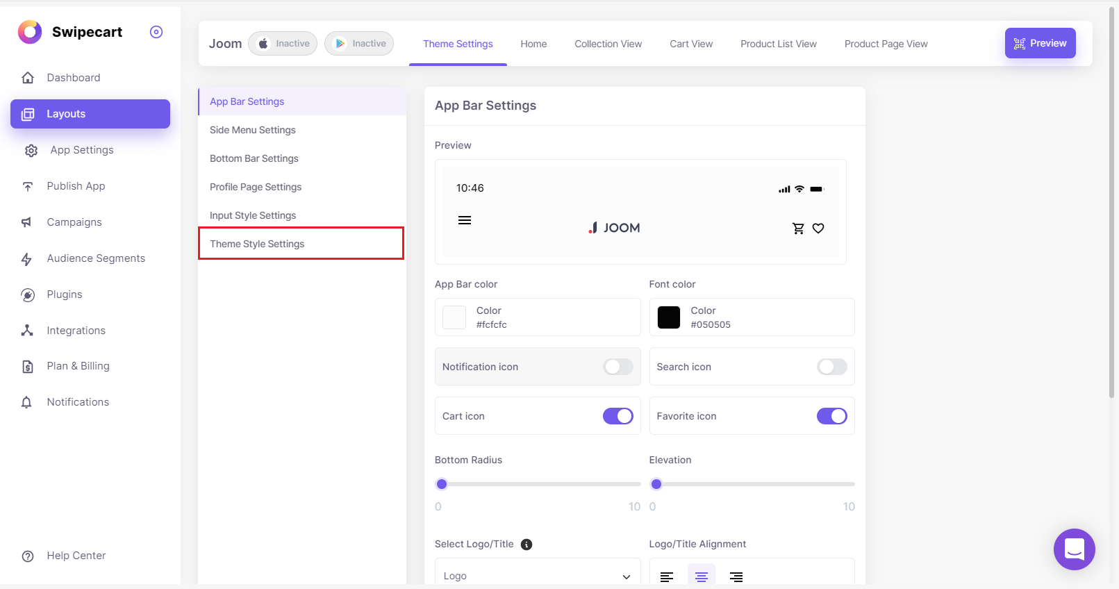 How to create an app like Joom