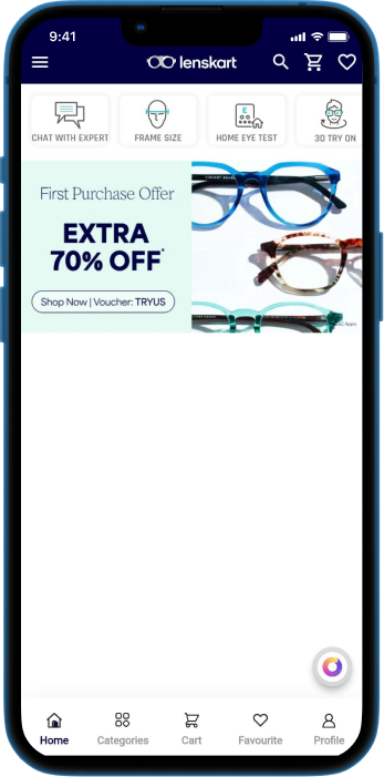 How to create an app like Lenskart