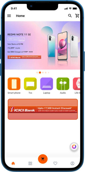 How to create an app like Mi Store