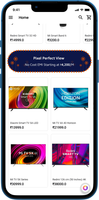How to create an app like Mi Store