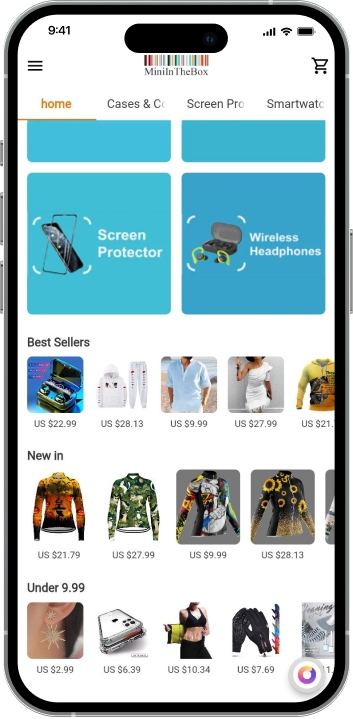How to create an app like Miniinthebox