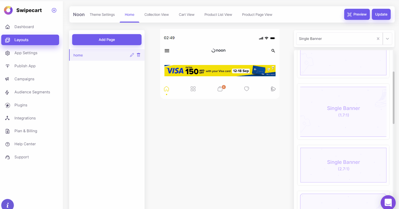 How to create an app like Noon E commerce