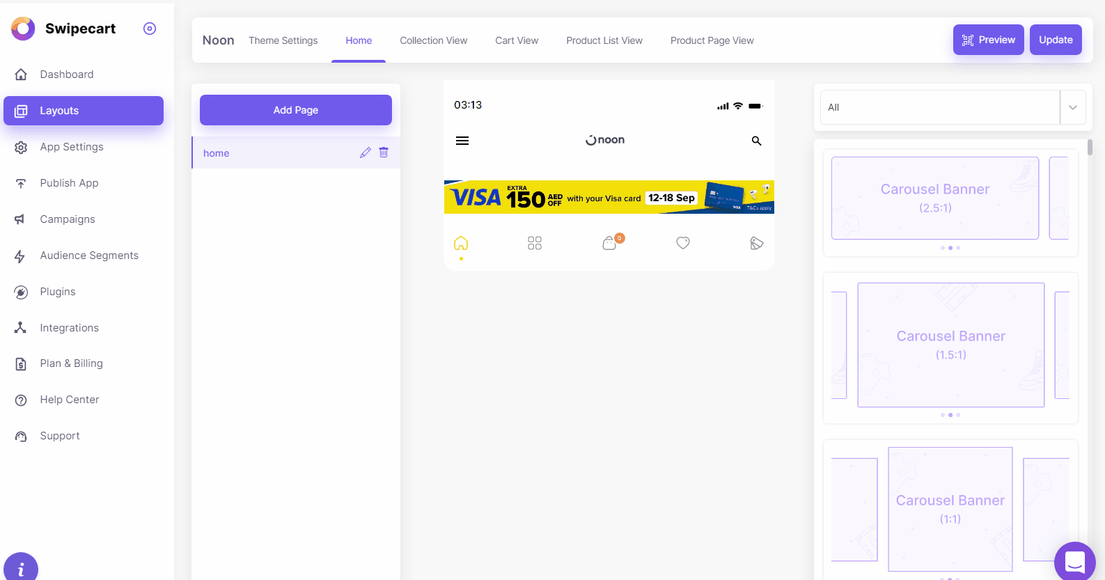 How to create an app like Noon E commerce