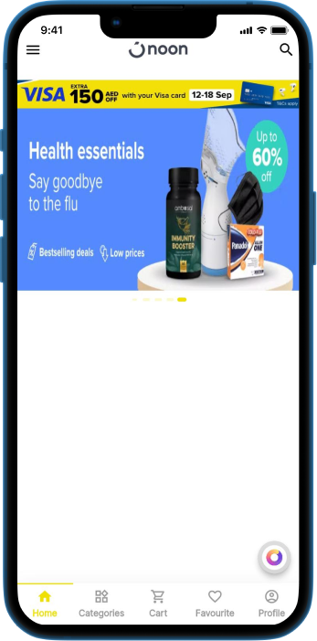 How to create an app like Noon E commerce