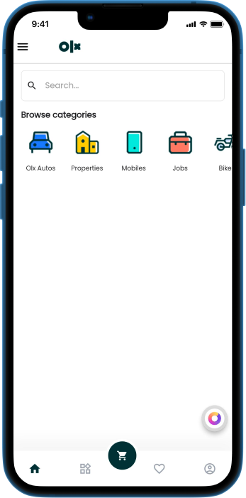 How to create an app like Olx